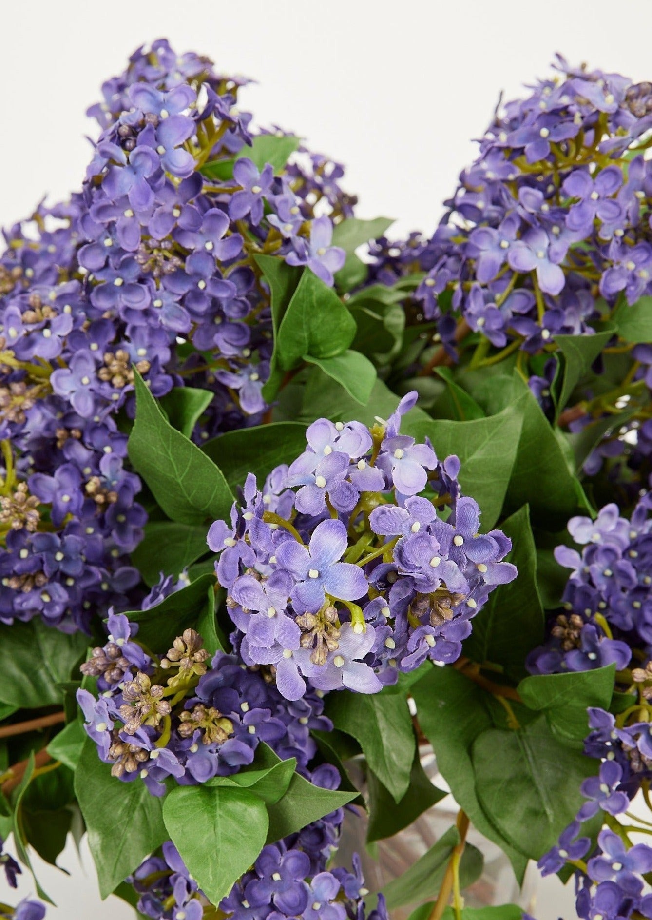Purple Lilacs in Vase | Artificial Flower Arrangements at Afloral.com
