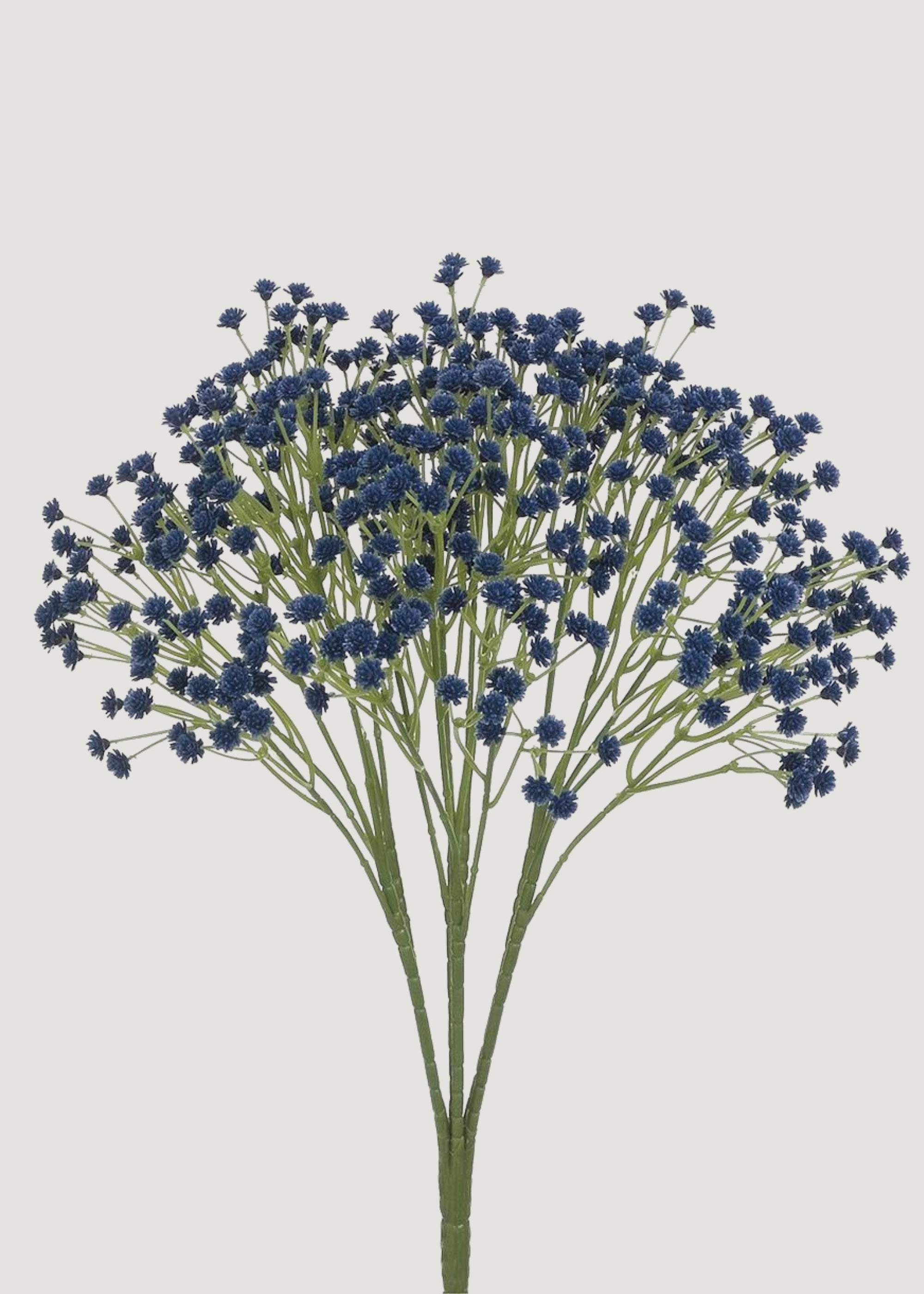 Blue Baby's Breath Bush | Lifelike Artificial Flowers at Afloral