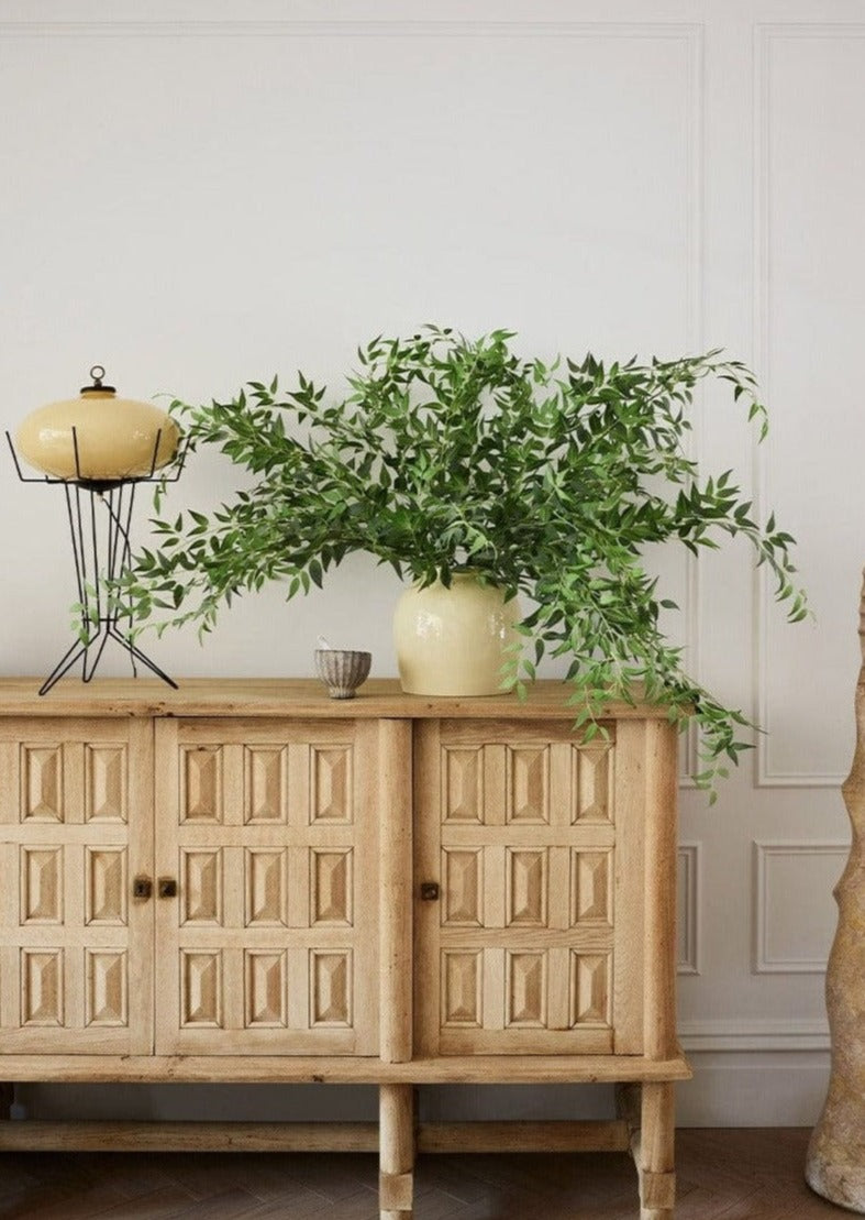 Tall Italian Ruscus Leaf Branch | Fake Leaves & Plants at Afloral.com